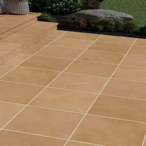 Buff Sandstone Porcelain Paving Slabs 900x600x20 From £18.50/m2 ...